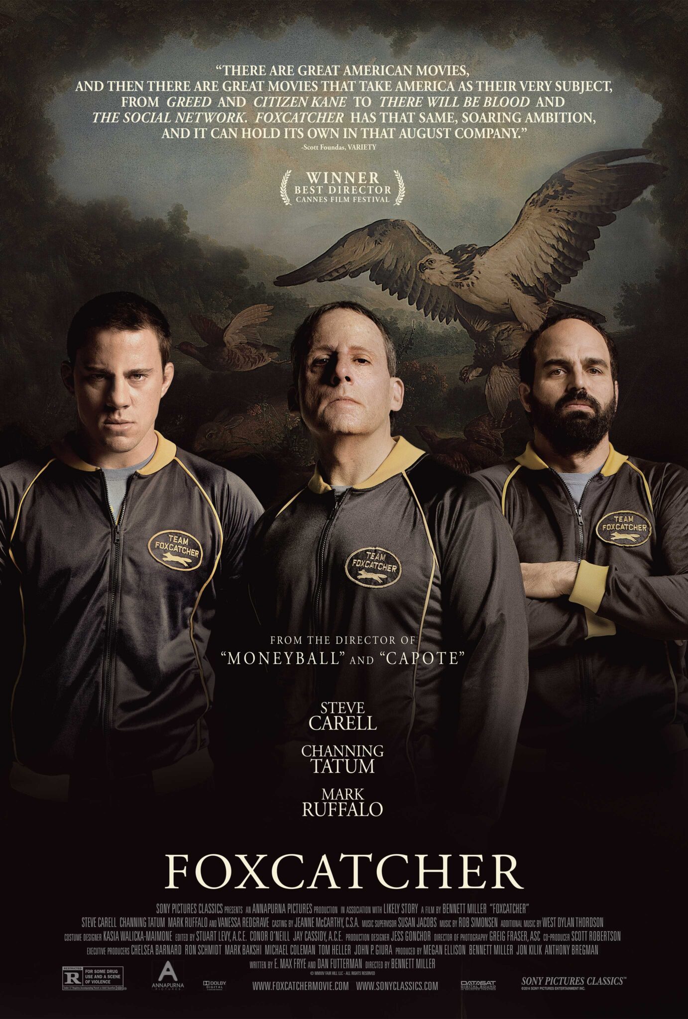Review: Foxcatcher | Lisa Johnson Mandell's At Home in Hollywood